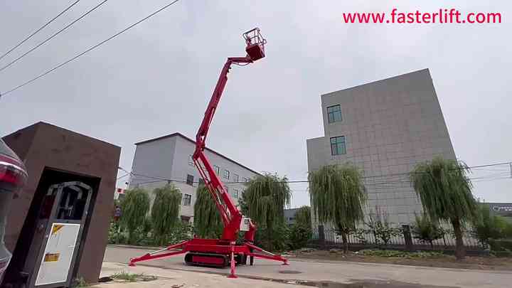 Track Boom Lift Articulated Hydraulic Nacelle Lifts for North America ...