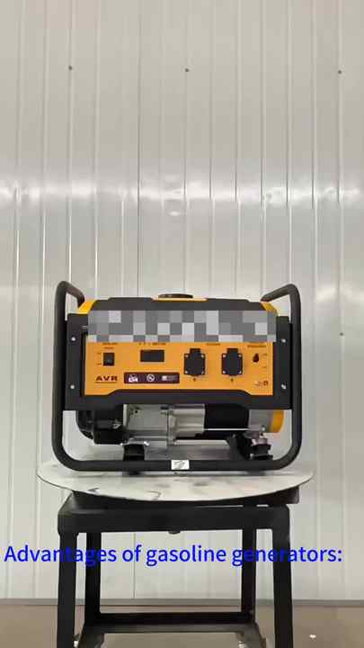 MAX Alpha Power O-G-170F 3KW 230V 50Hz 空冷式ガソリンエンジン発電機 7L燃料タンク 耐久性のある ...
