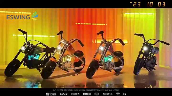 Long Range Two Wheel Mini Motorcycle - 200w Electric Scooter