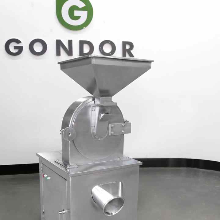 Glass Powder Fine Stainless Steel Equipment Hammer Mills 5kw Grinder ...