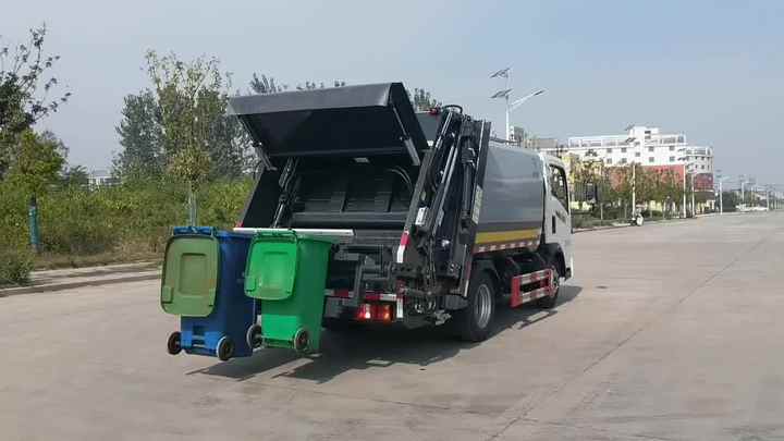 FAW 7m3 Garbage Compactor Truck for Efficient Waste Collection| Alibaba.com