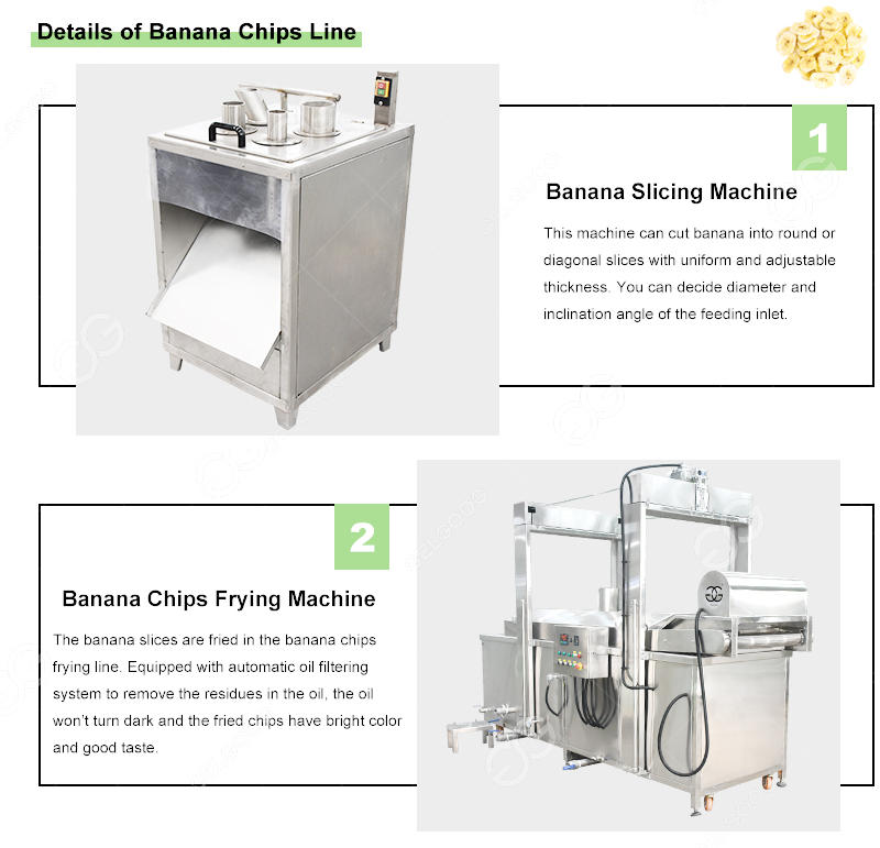 Small Plantain Chips Production Line Plantain Chips Making Machine ...