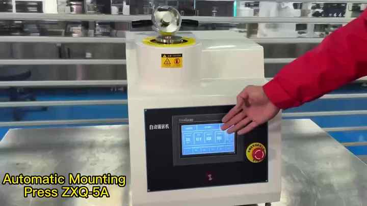 Laboratory Metallographic Mounting Press Automatic Embedded Material ...