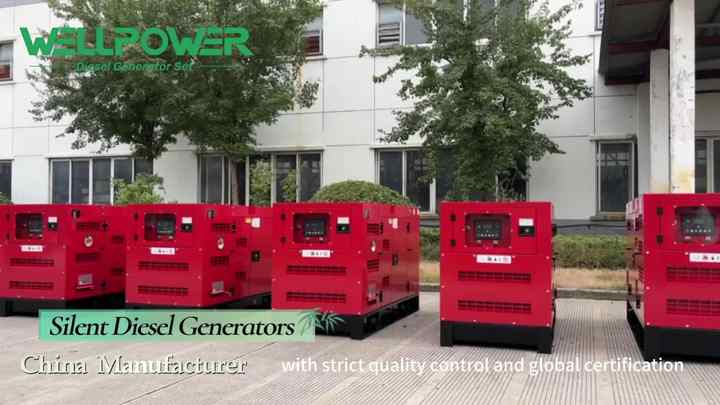 For for Engine 20-100KVA 20-100KW Silent Diesel Generator with ATS and ...