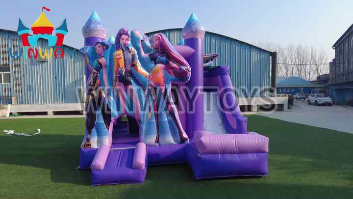 WINWAYTOYS Custom K-POP Demon Hunters Themed PVC Inflatable Bouncy ...
