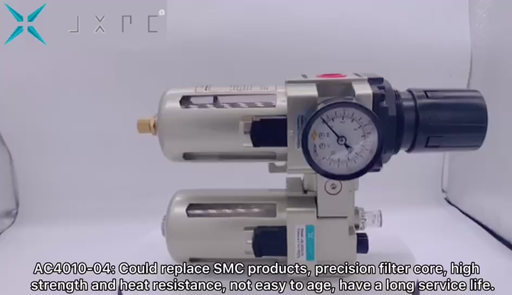 AC4010-04 SMC Type FRL Air Source Treatment Unit - 1/2 Inch