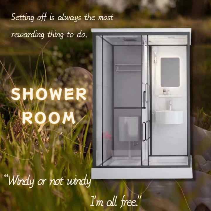 Luxury Portable Bathroom - Complete Shower Room Solution
