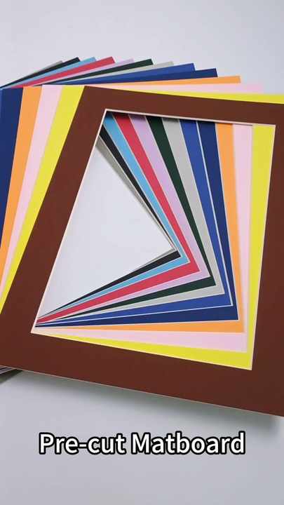Acid-free Mat Board for Photo Frames - Uncut & Precut