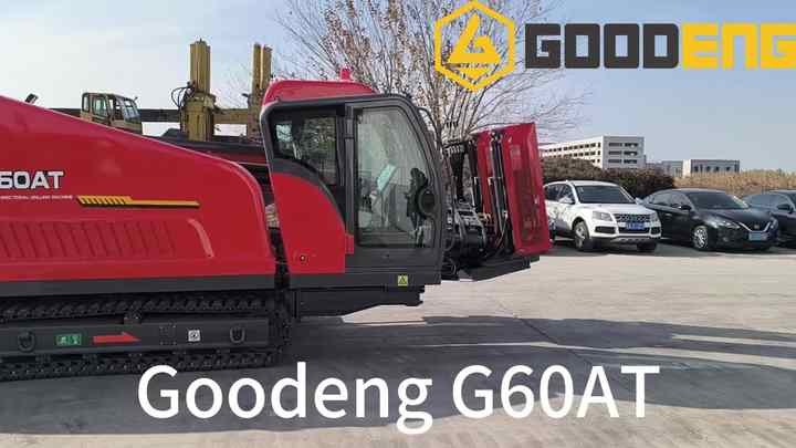 Goodeng G60AT Horizontal Drill Machine - Efficient Rock Drilling