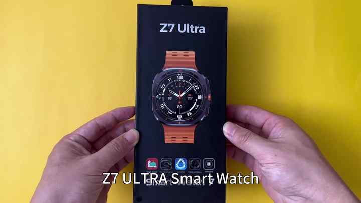 Z7 Ultra Amoled Sports Smart Watch Dual Straps IP68 Waterproof Fitness ...