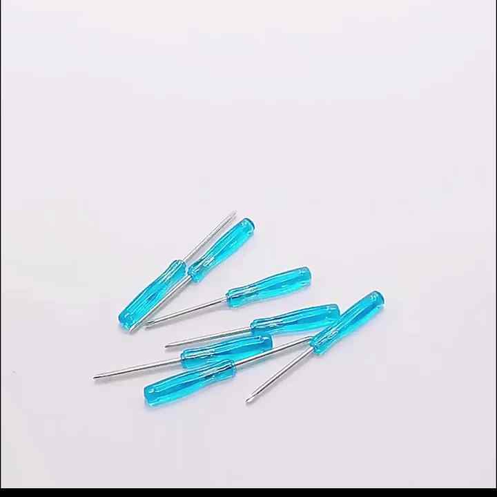 Blue Mini Screwdrivers 1.6mm 2.0mm 3.0mm Phillips/ Slotted Screwdriver ...