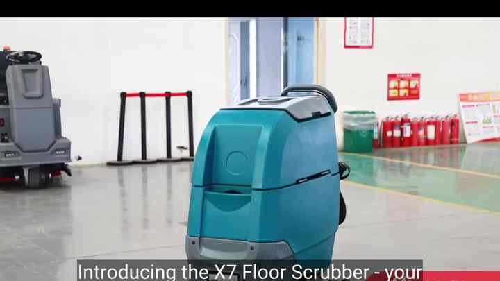 Factory Direct Sale Automatic GIYO X7 Walk Behind Tile Floor Scrubber ...