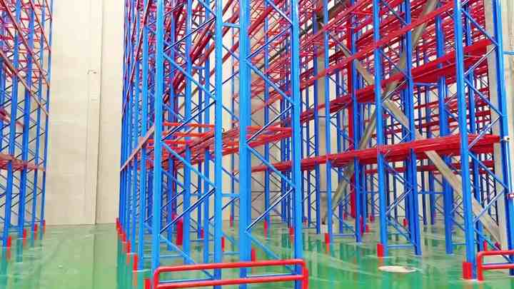 Customized 5 High Load Capacity Low Maintenance Teardrop Pallet Rack ...