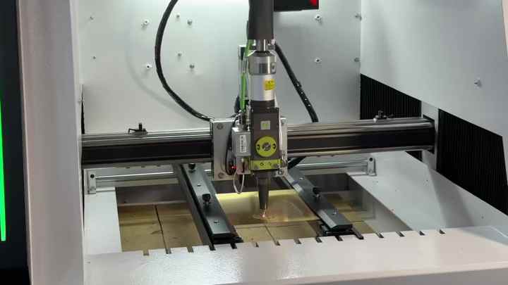 400*400mm Small Working Size Metal Laser Cutter Machines 1500w 2000w ...