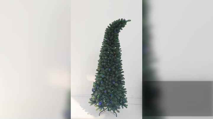 2025 New Arrival Artificial Slim PVC Grinch Christmas Tree Indoor ...