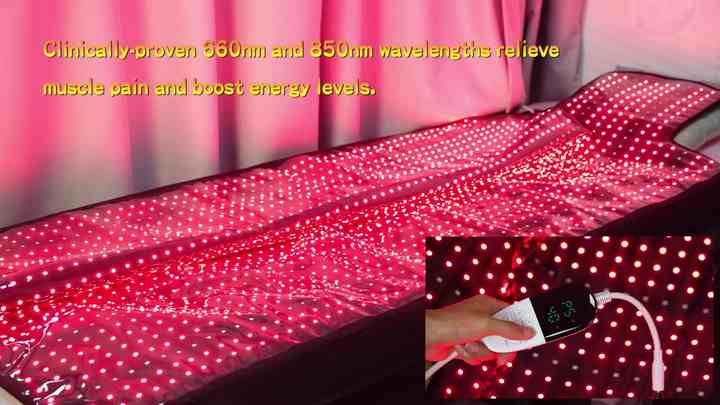 Full Body Standing Red Light Therapy Blanket Suyzeko GY-S1 2570PCS ...