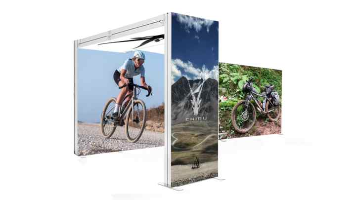 Custom SEG Fabric Aluminum Frame Backlit LED Trade Show Light Box ...
