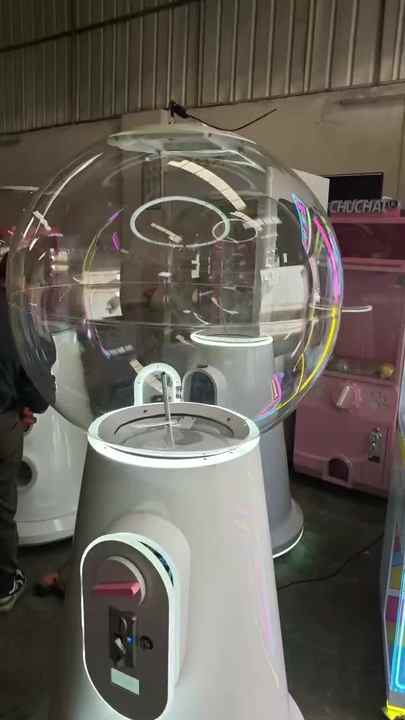 Kids Toys Candy Capsule Vending Machine Bouncy Ball Gacha Coin Operated ...