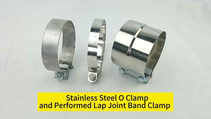 Custom Exhaust Butt Joint Clamps Sleeve Clamp Clamp Exhaust Sleeve ...