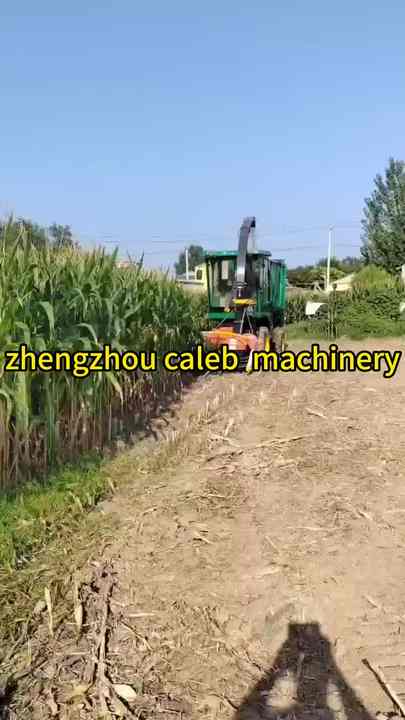 Agricultural Maize Chopper Forage Harvester Straw Cotton Straw Sorghum ...