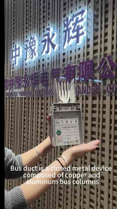 5000A Sandwich Copper and Aluminum Bus Duct High Capacity Busway ...