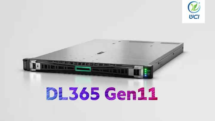 HPE ProLiant DL365 Gen11 1U Rack Server with AMD EPYC 9124 Processor ...