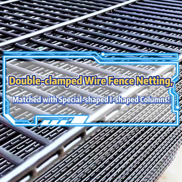 PINHE Galvanized Metal Wire Mesh Fence Square Holes Welded Construction ...