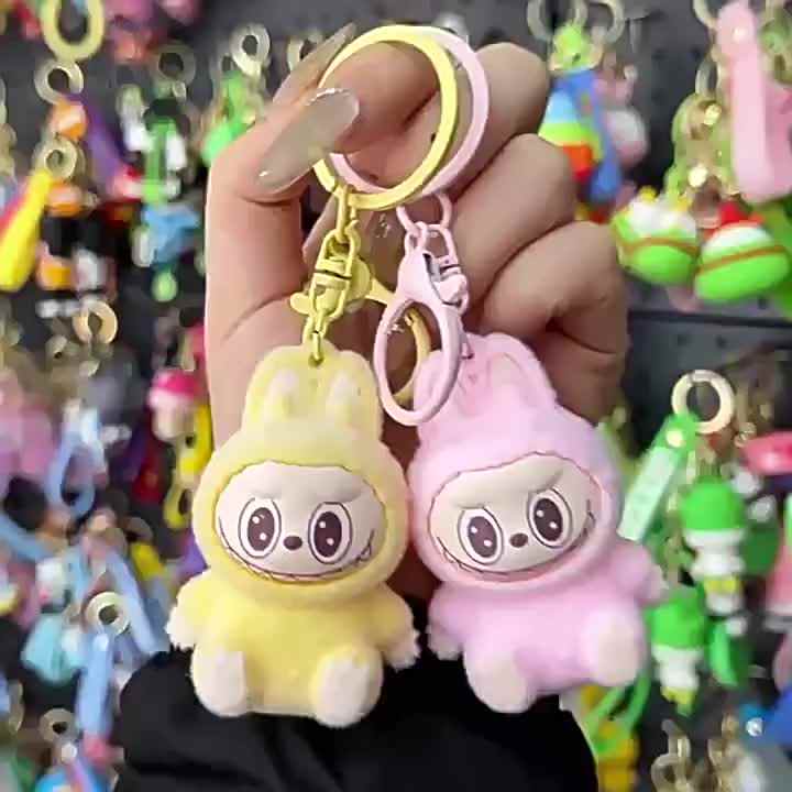 Labubu Christmas Tree Mini Keychain Party Decoration Labubu Small ...