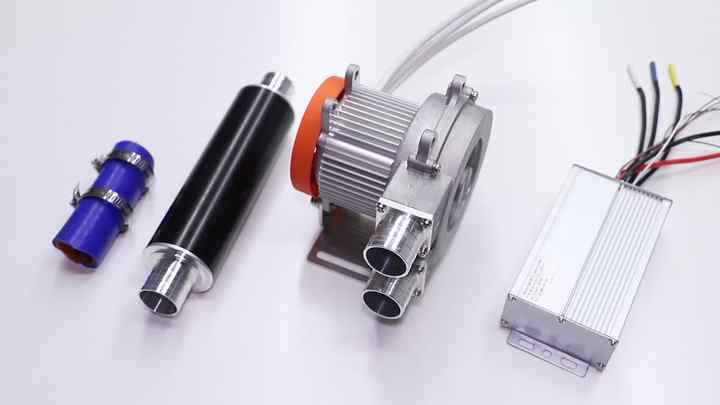 High Air Volume 91m3/h DC Brushless Blower for Fuel Cells