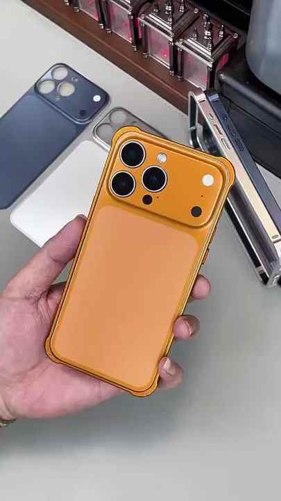 Trendy Frame Bumper Metal Convert Phone Case for iPhone 17 Promax to 16 ...