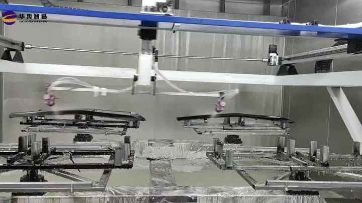 Automatic Seven-Axis Reciprocating Spray Gun Machine for Metal Wood ...