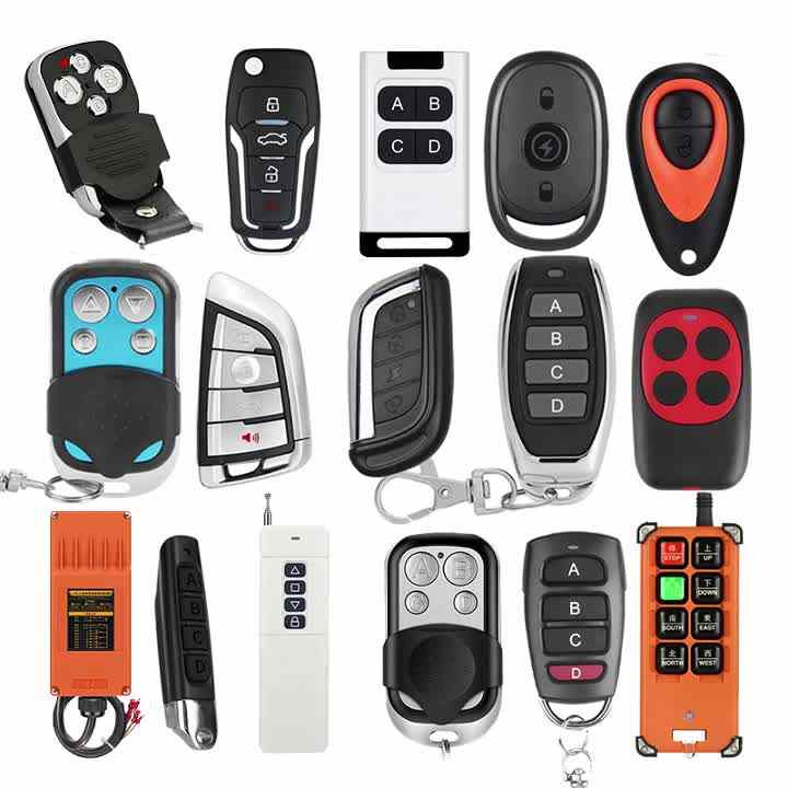 8-Button FSK Rolling Long Range RF Wireless Remote Control Transmitter ...