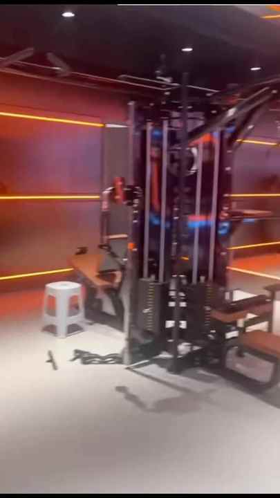 Hyper Fitness 8 Station Multi-Function Trainer Commercially Used Gym ...