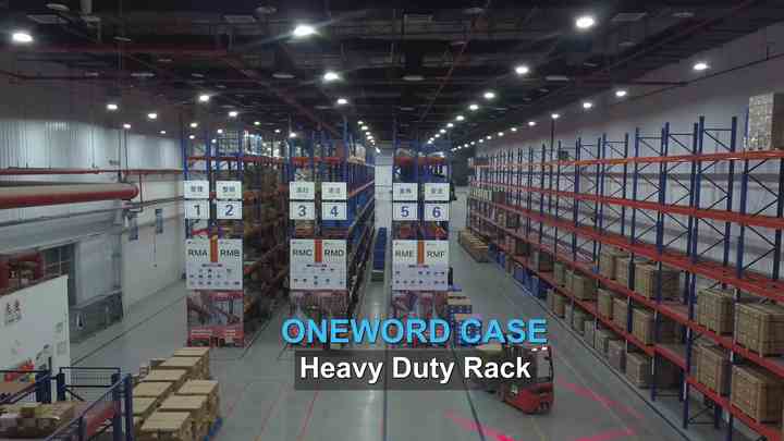 Customized Heavy Duty Pallet Rack System, Factory Price Warehouse ...