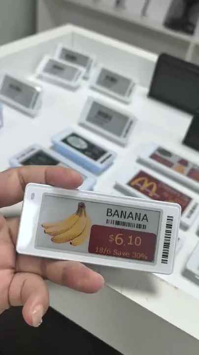 Supermarket Display Electric Price Tag 2.13 2.9 Inch Nfc Digital Eink ...