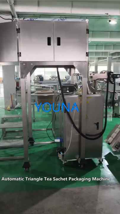 Automatic Triangle Tea Sachet Packaging Machine Nylon Pyramids Tea Bag ...