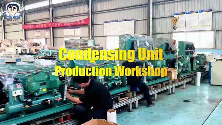 Engine Core Component Box Discharge Fan Scroll Condensing Unit U-Type ...