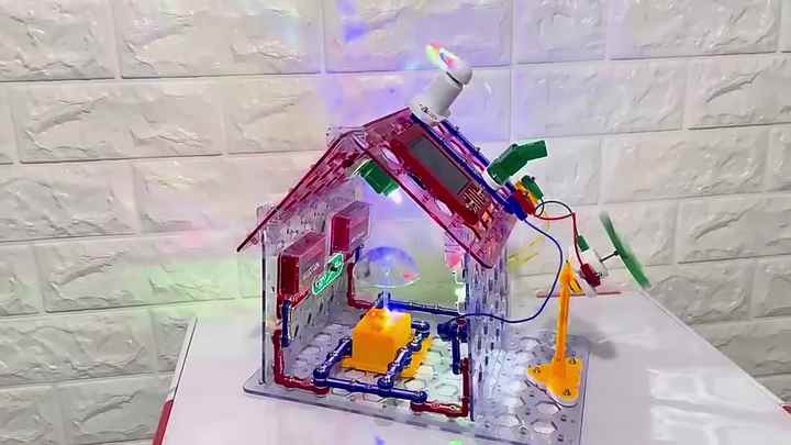 STEAM School Education Materials Diy Solar Electronic Bricks Light Toys ...