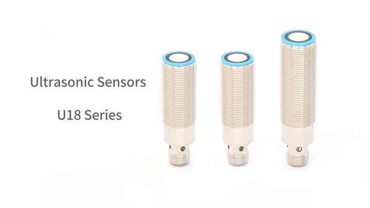 KRONZ Ultrasonic Sensor RS485 Output Modbus-RTU 20-200mm Detection ...