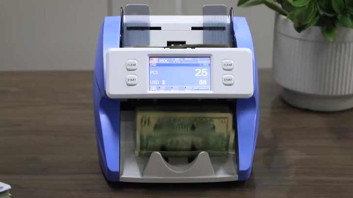 2026 Euro Dollar Bill Counter with TFT Display Mixed Denomination ...