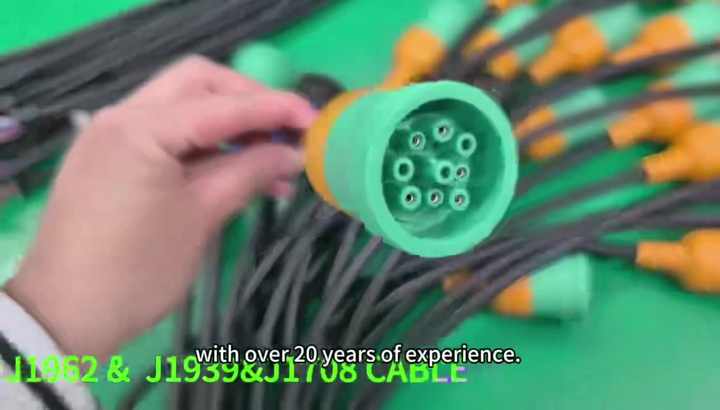 RP1226 Open-End Automotive Wiring Harness Cable 14-Pin Female Connector ...
