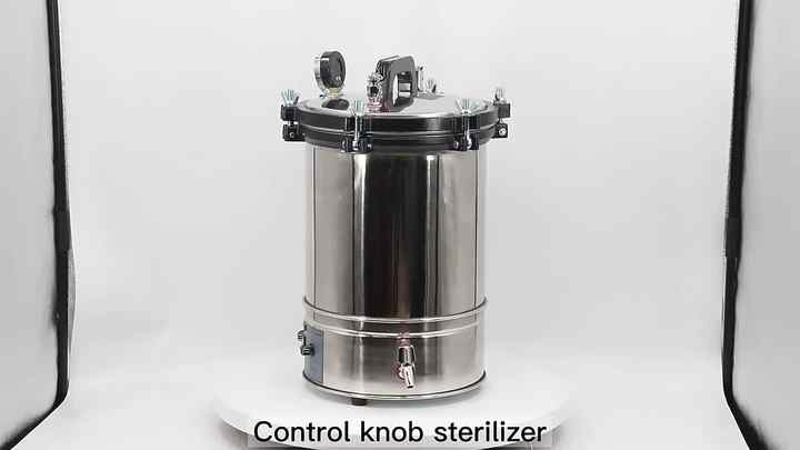Portable 18L High-Pressure Autoclave Machine Hospital and Laboratory ...