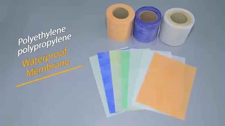 Tile Waterproofing Membrane Made of Polyethylene and Polypropylene ...