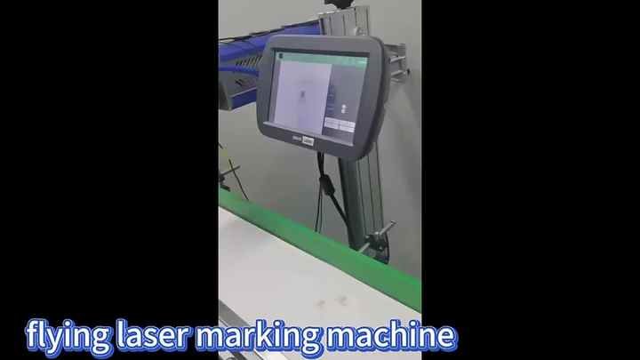 High Speed Flying Laser Marking Machine CO2 Galvo Laser