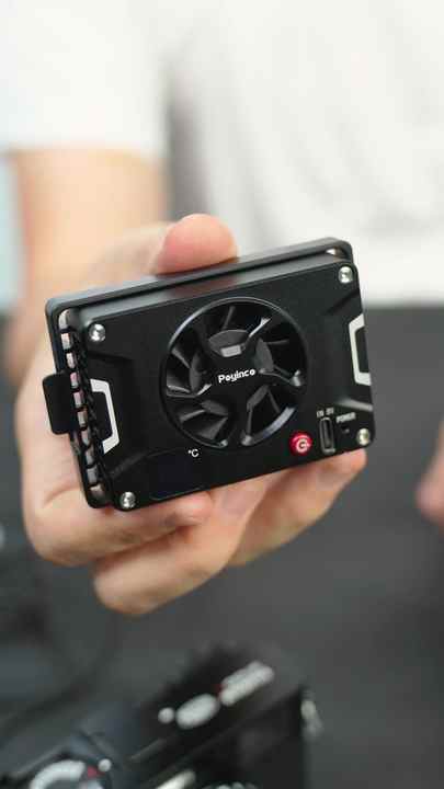 Camera Cooling System Adjustable Mini Intelligent Temperature Display ...