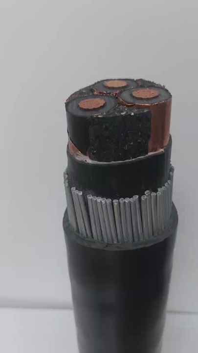 XLPE Insulated 4 Core Power SWA Armoured 4c X 70mm2 4x120mm2 Copper ...