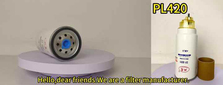 Truck Parts Diesel Fuel Filter Water Separator FS20071 PL420X PL-420 ...