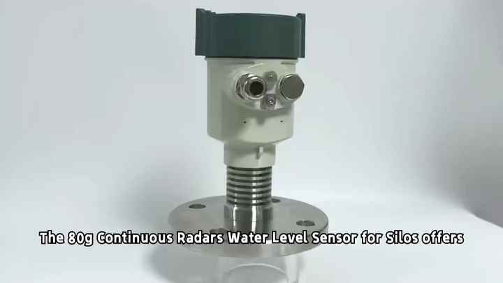 ATEX Certified 80GHz Continuous Wave Radar Level Sensor Transmitter 1mm ...