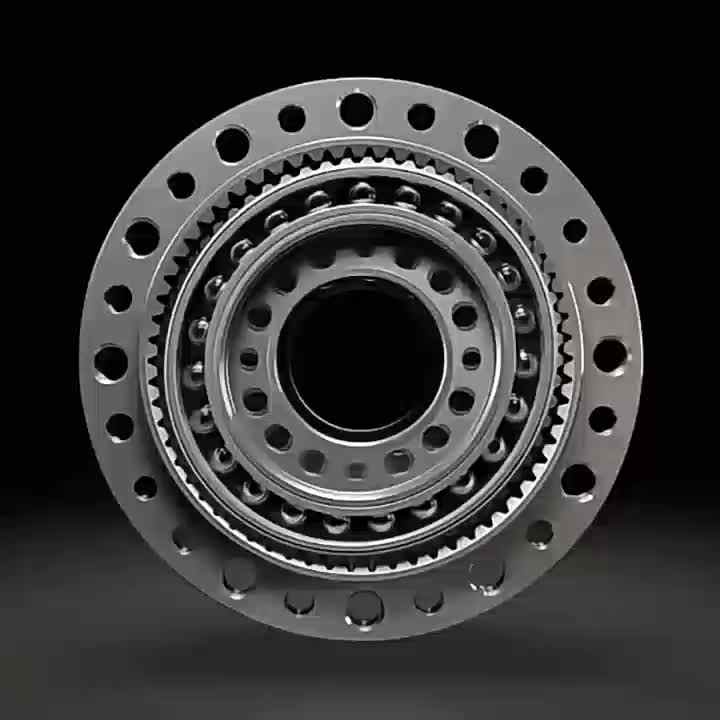 Harmonic Drive Reducer Gearbox Hollow Shaft 30-160 Ratio Zero Backlash ...