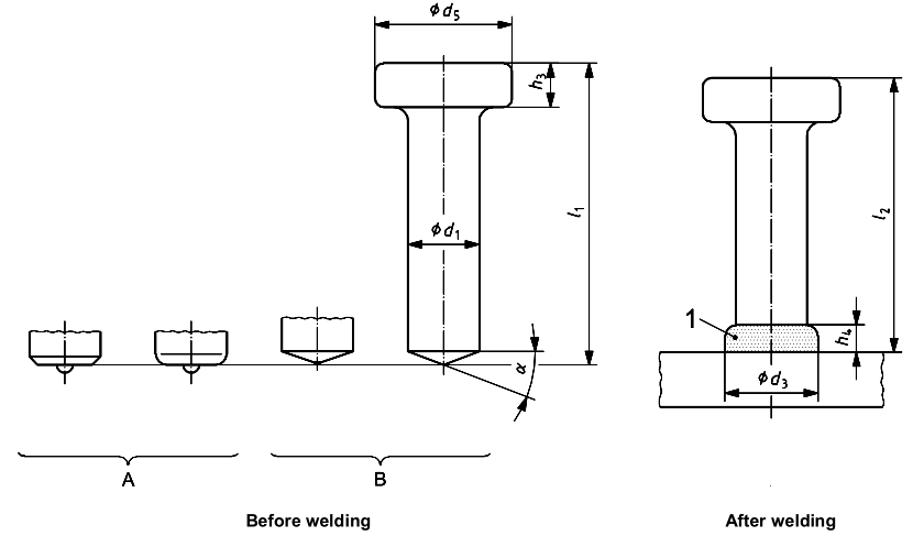 Drawn Arc Weld Studs with Ceramic Ferrule - Buy, Ceramic Ferrules for ...